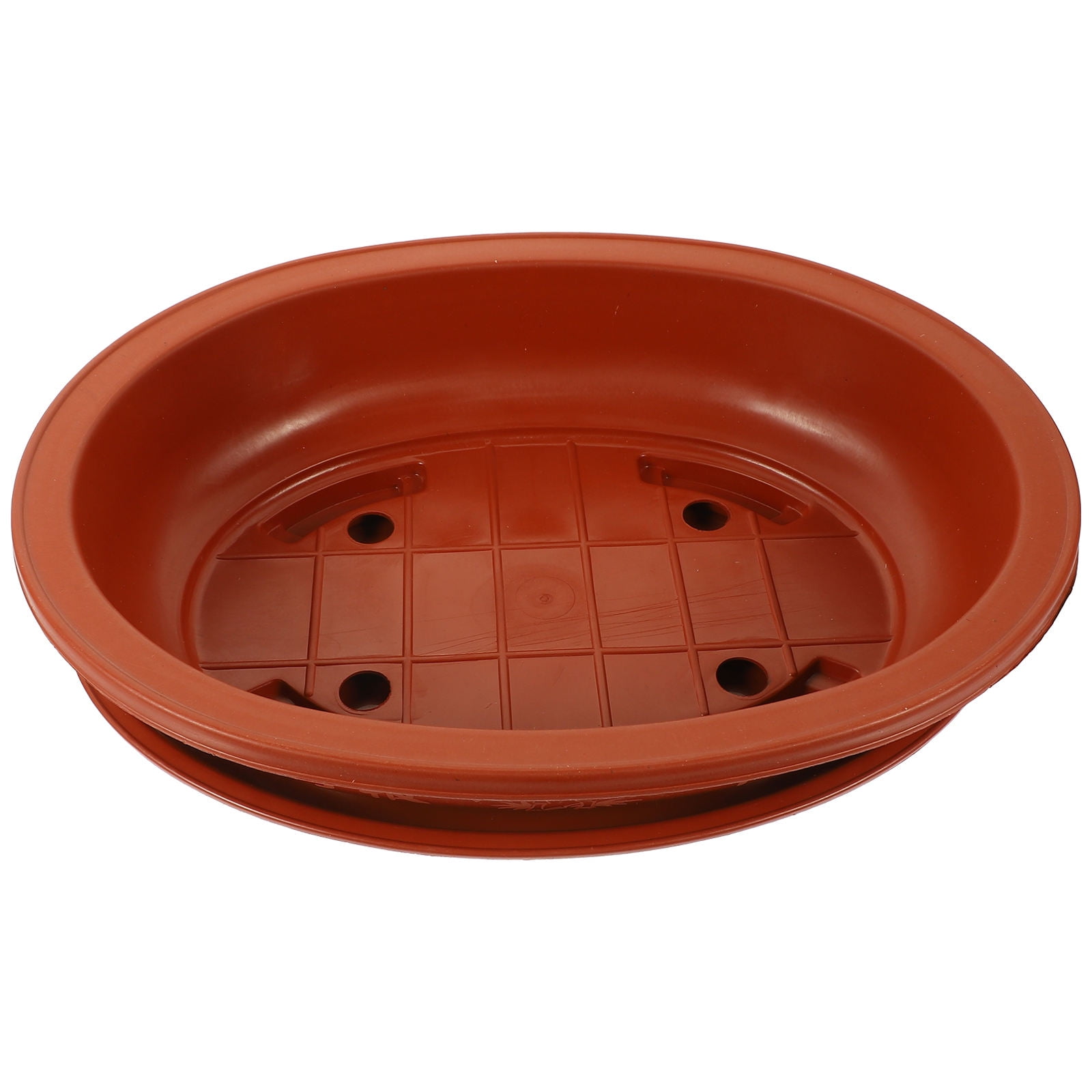 WHAMVOX Large Bonsai Pot Oval Flower Breathable Flowerpot Strong ...