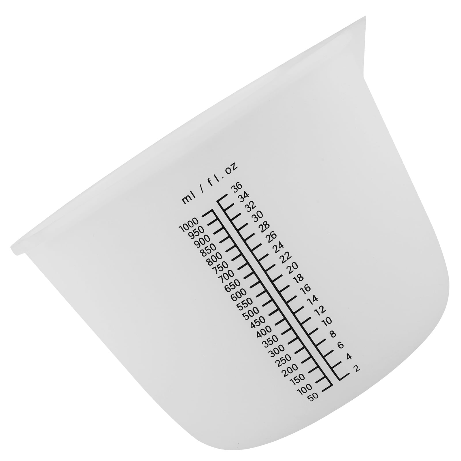 WHAMVOX Large Silicone Measuring Cup For Resin Diy Crafts Measure Cups ...