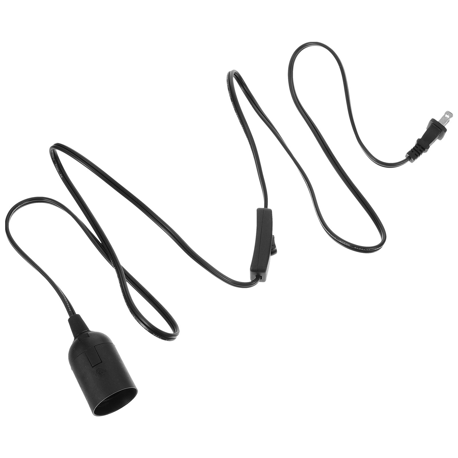 WHAMVOX Light Bulb Cord Plug In Hanging Light Socket Hanging Light Cord ...