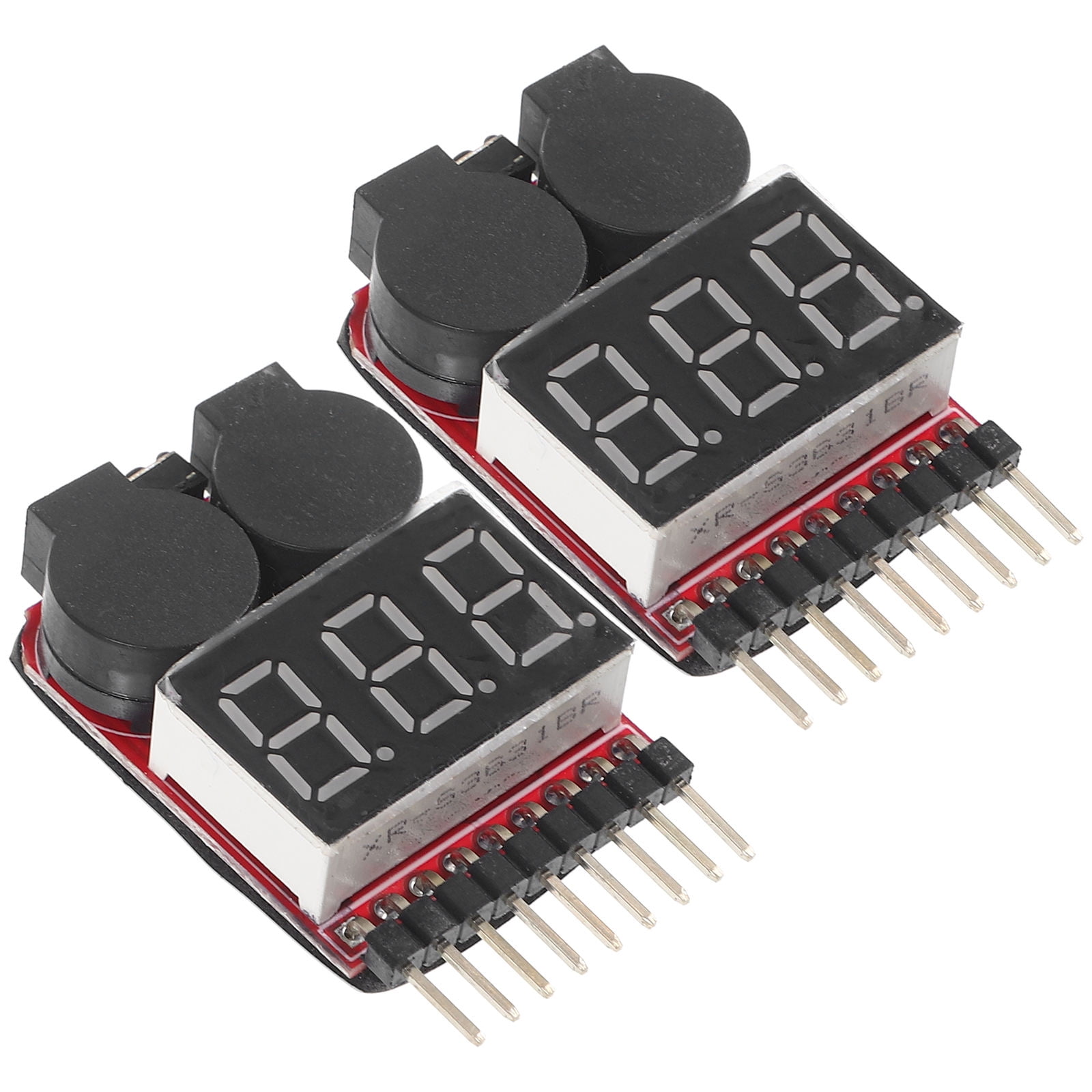 WHAMVOX Lipo Battery Voltage Tester with Buzzer Alarm and LED Indicator ...