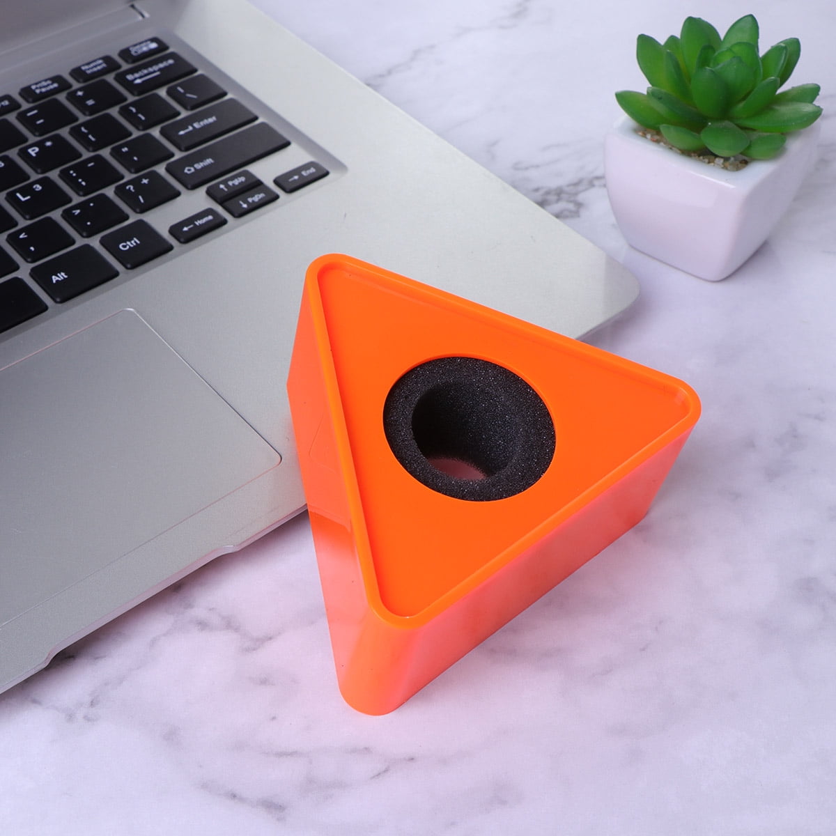 WHAMVOX Logo Prop Microphone Triangular Interview Flag Triangle Child ...