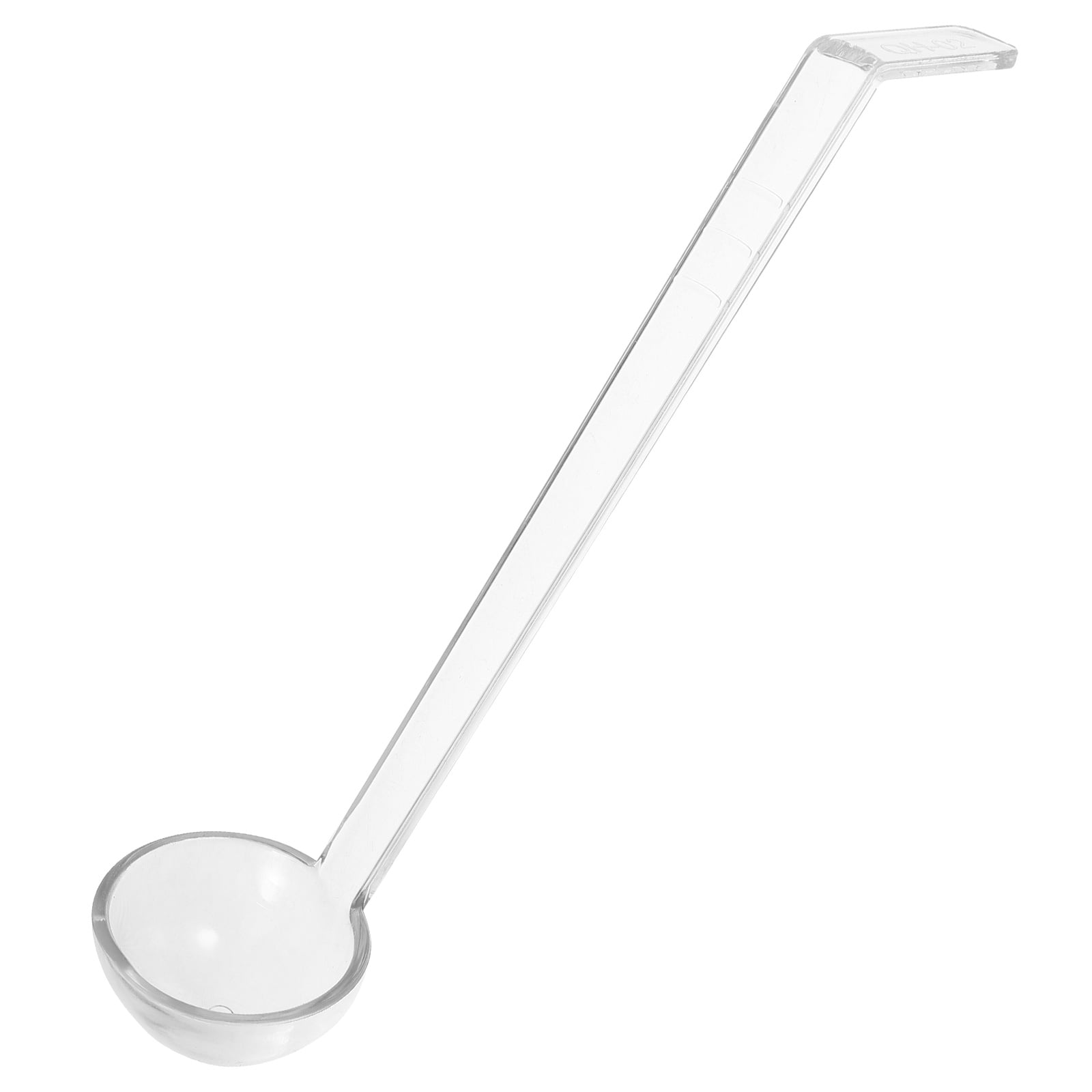 WHAMVOX Long Handle Clear Serving Ladle Ladle Spoon For Catering Sauce ...