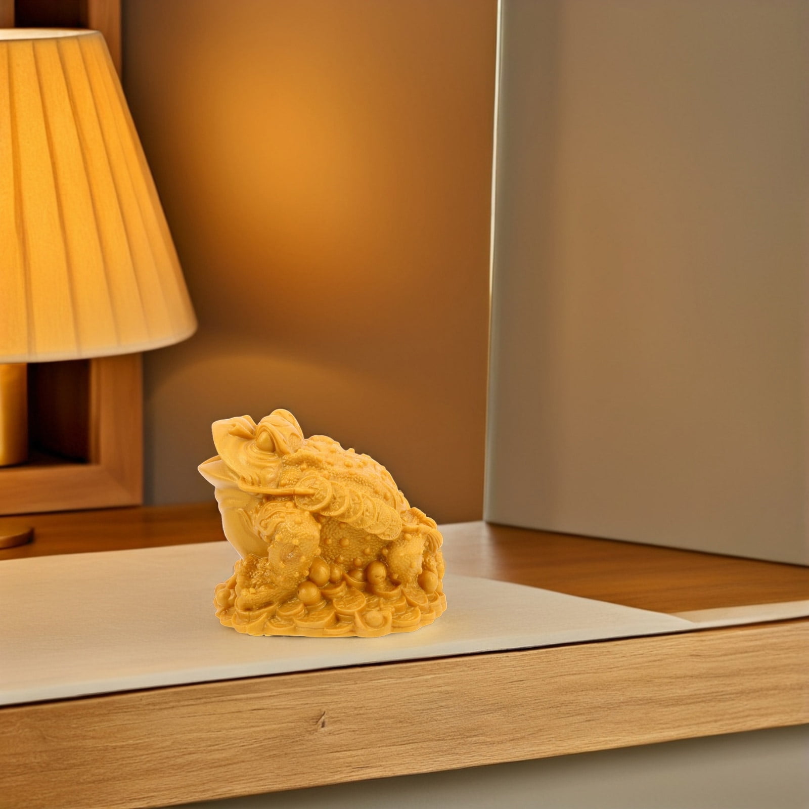 WHAMVOX Lucky Money Frog Water Fountain Spout For Home Decor Spitting ...