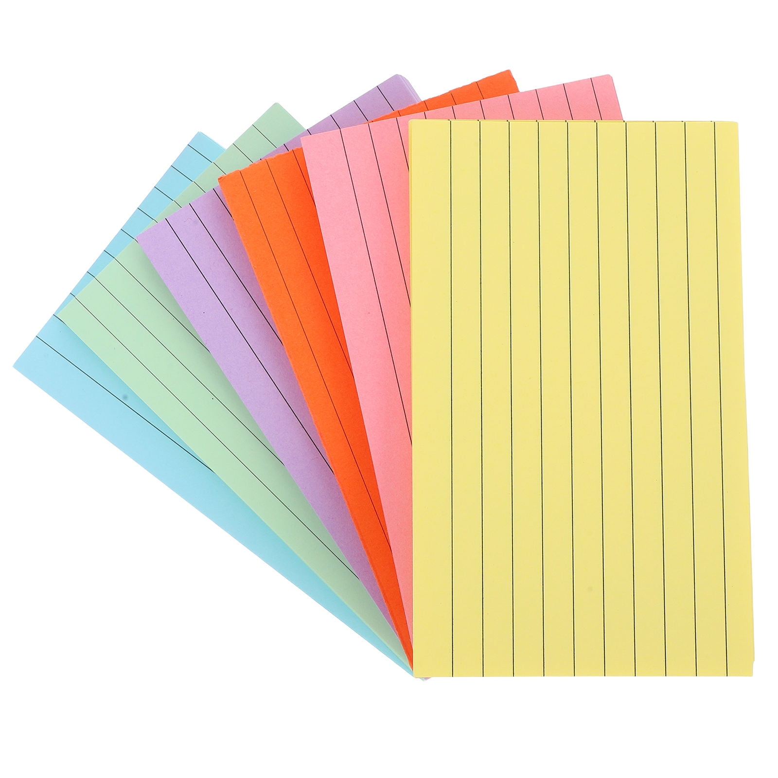 WHAMVOX MLINS 300pcs Ruled Index Cards Flash Cards for Studying ...