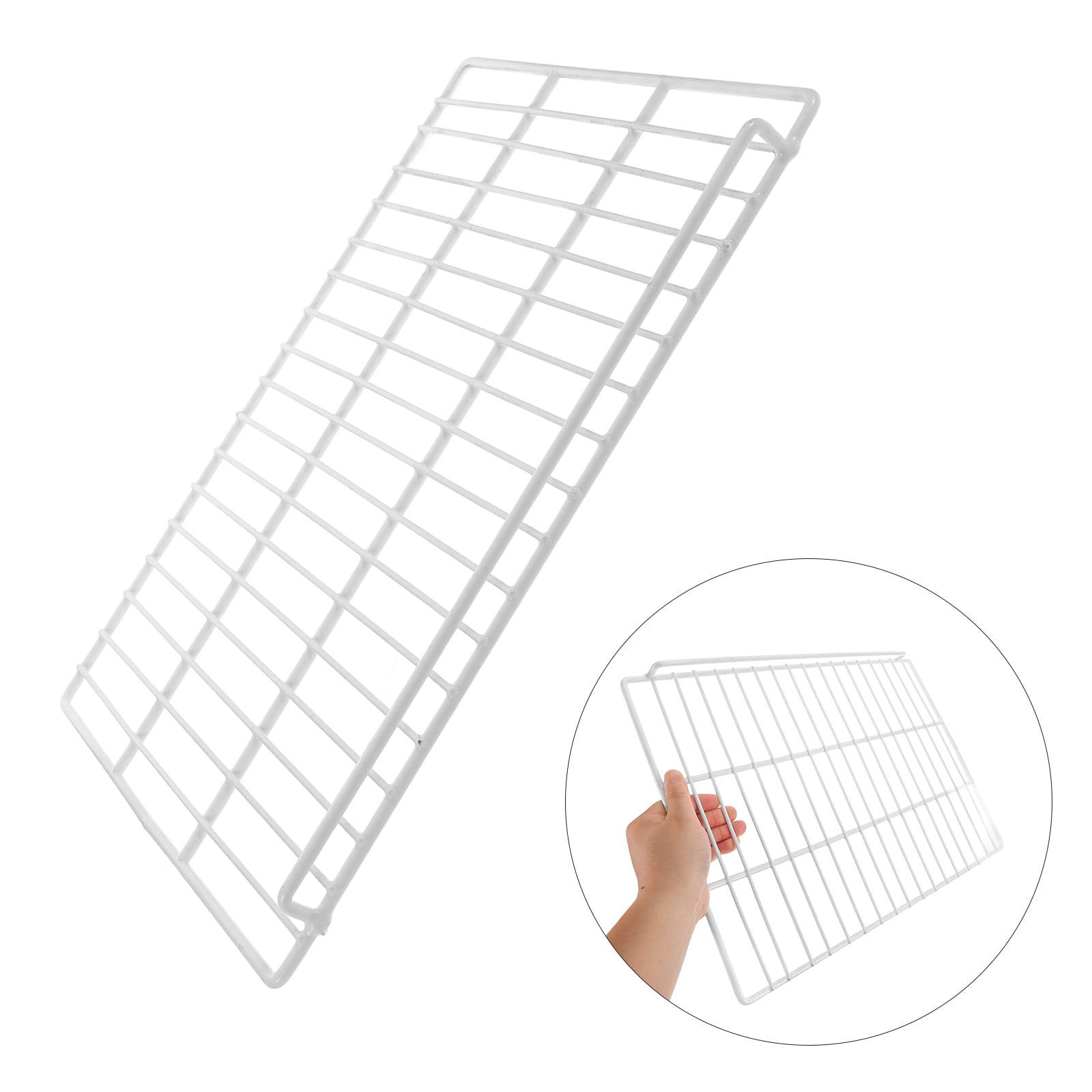 WHAMVOX MLINS Freezer Separator Wire Rack Fridge Shelf Organizer 1 Set ...