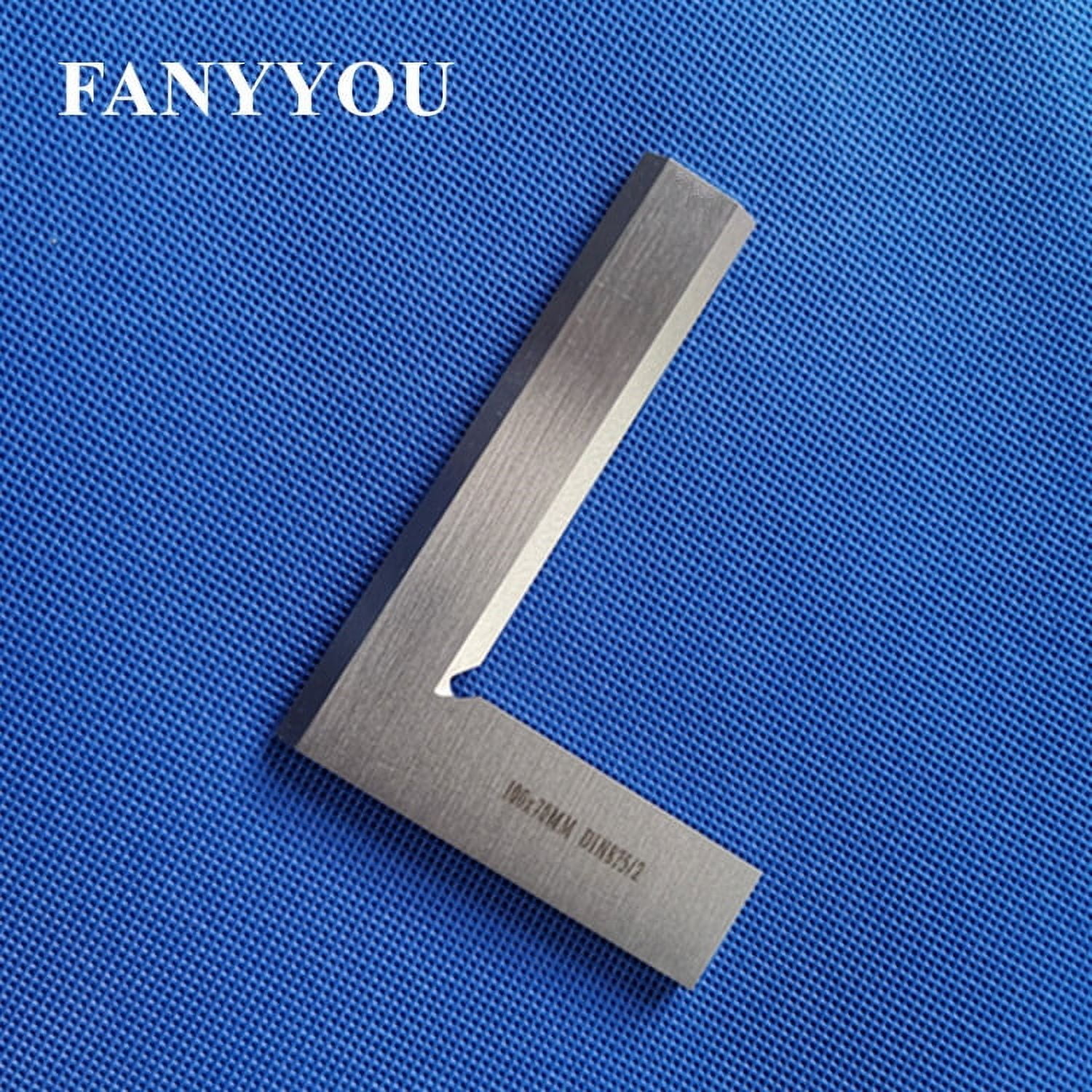 WHAMVOX Machinist Square Carbon Steel Square Ruler 90 Degree Engineer ...
