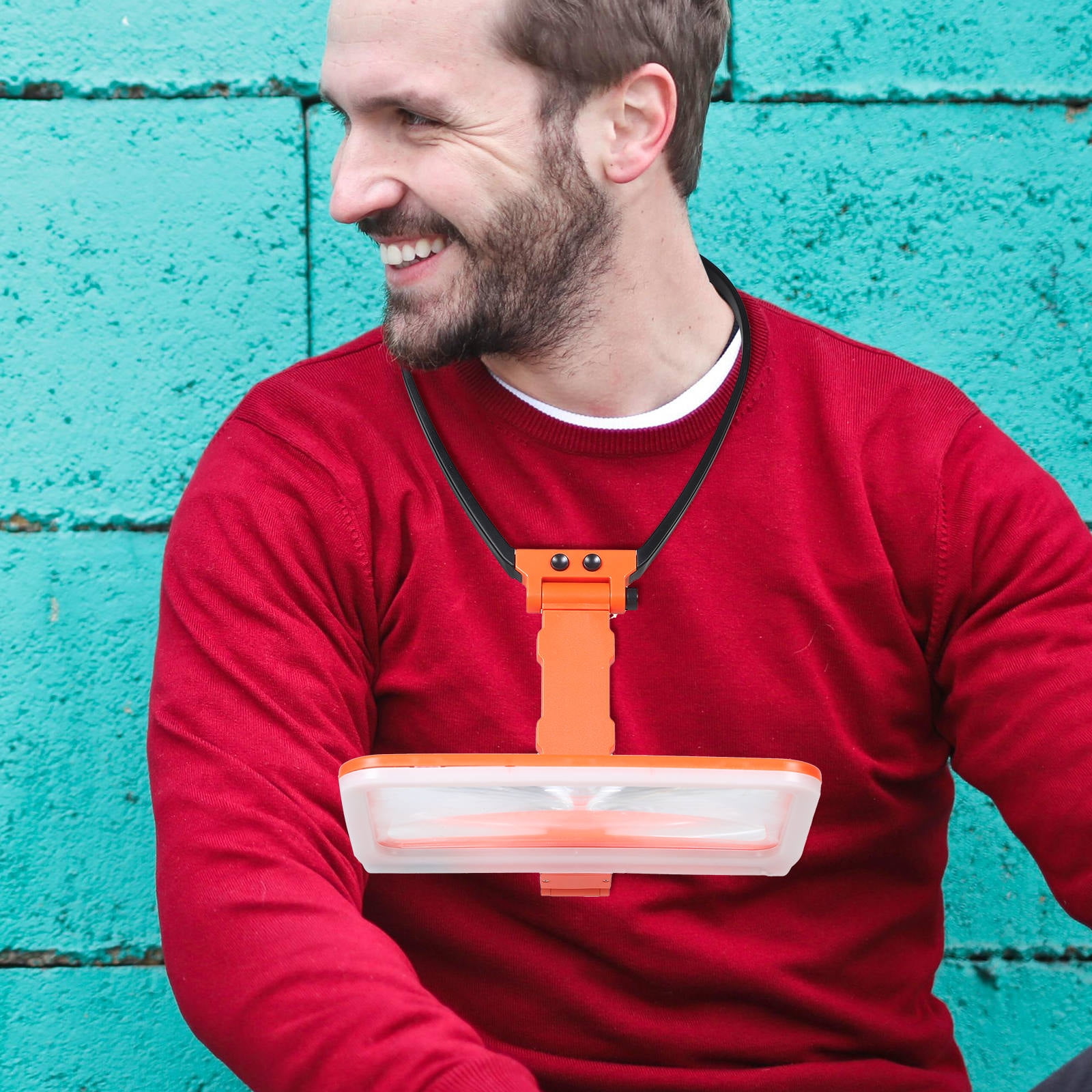 WHAMVOX Magnifying Glass with Light Large Page Magnifier for Reading ...