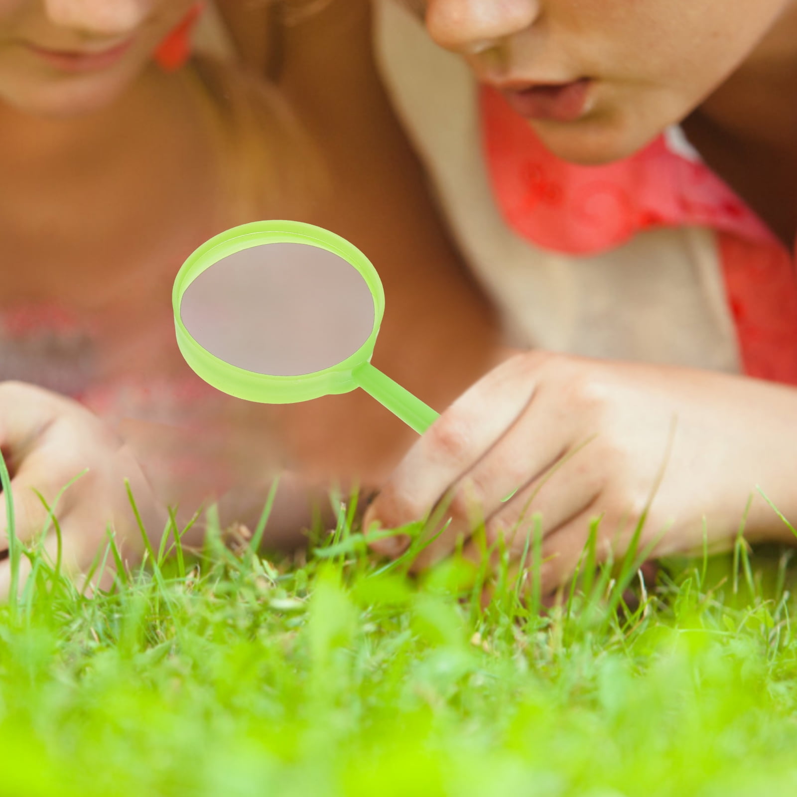 WHAMVOX Magnifying Glasses Shatterproof Hand Held Magnifying Glass ...