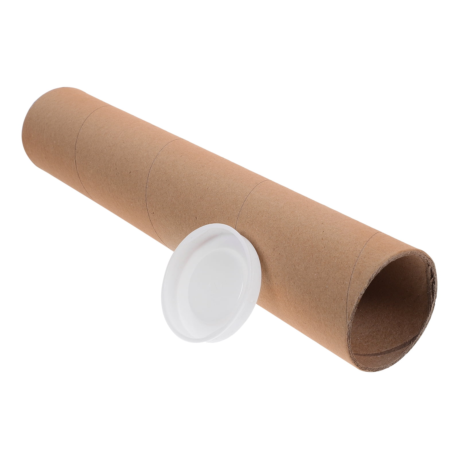 WHAMVOX Mailing Tubes with Caps Drawing Cardboard for Packaging Travel ...