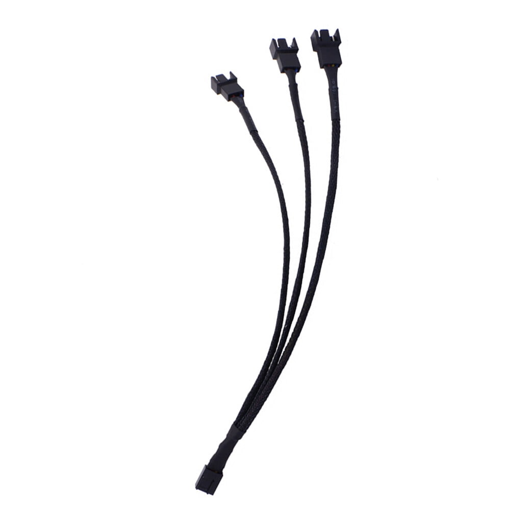 WHAMVOX Mainboard CPU 4 PIN Fan Extention Cables PWM Adapter Cable ...