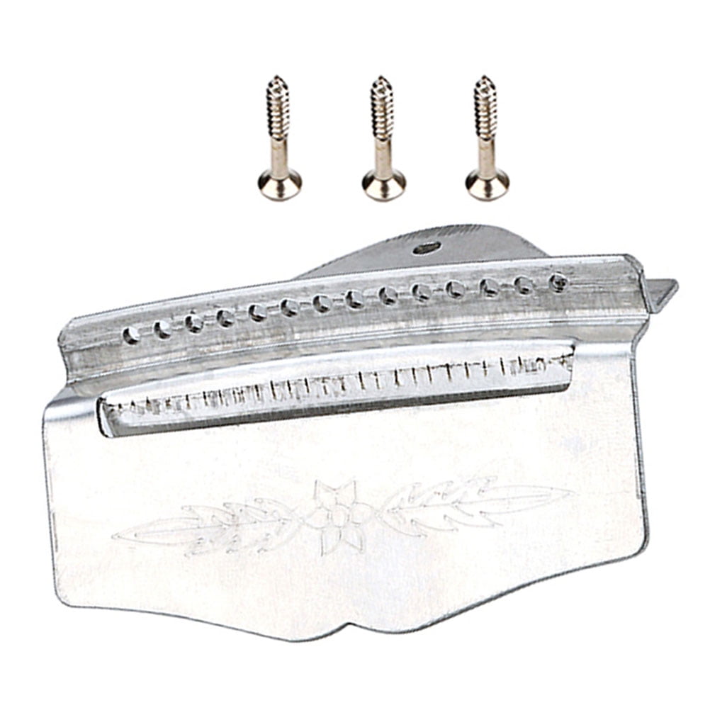 WHAMVOX Mandolin Tailpiece Metal Mandolin String Tailpiece 14 String ...