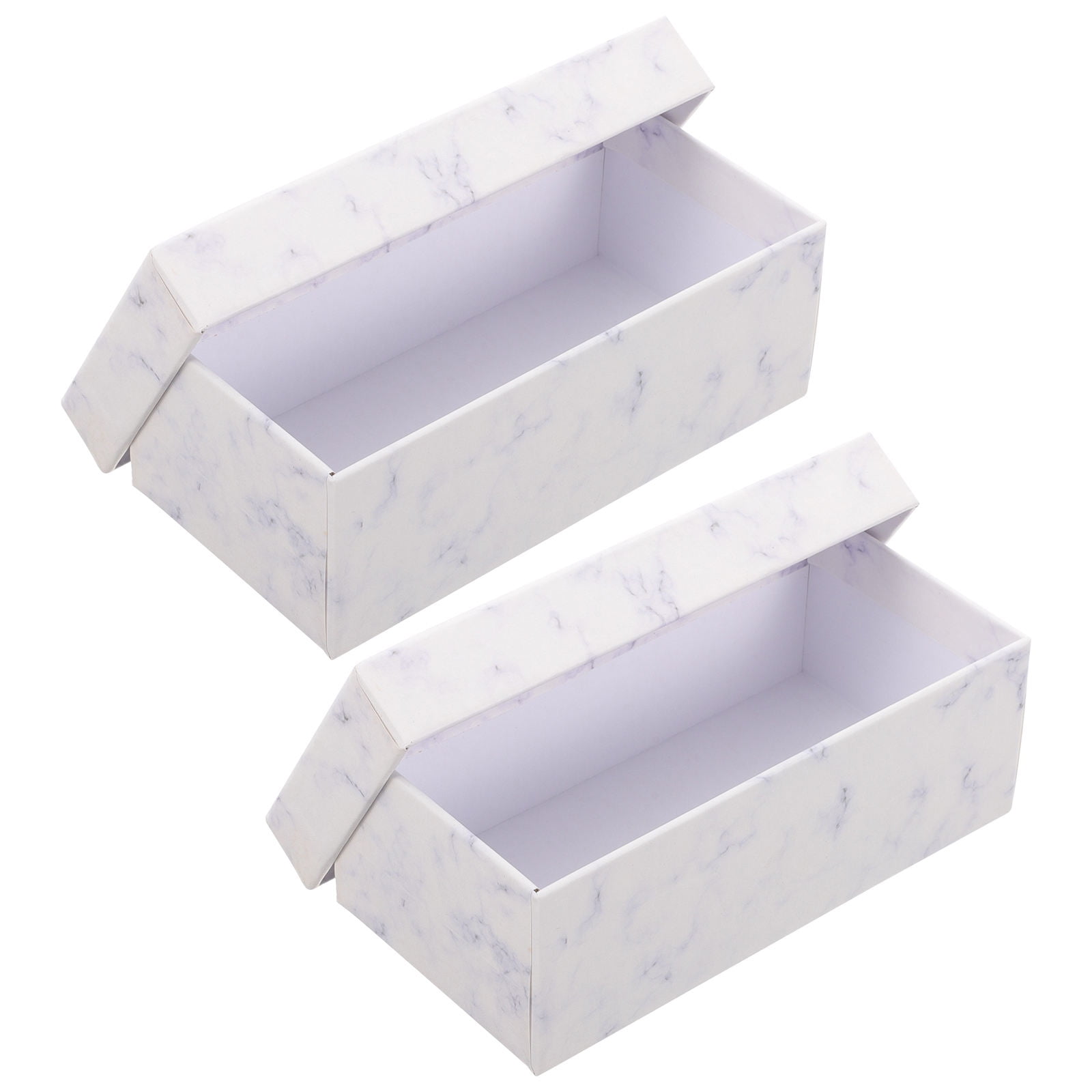 WHAMVOX Marble Pattern Gift Box for Packaging Assorted Color Paper Made ...
