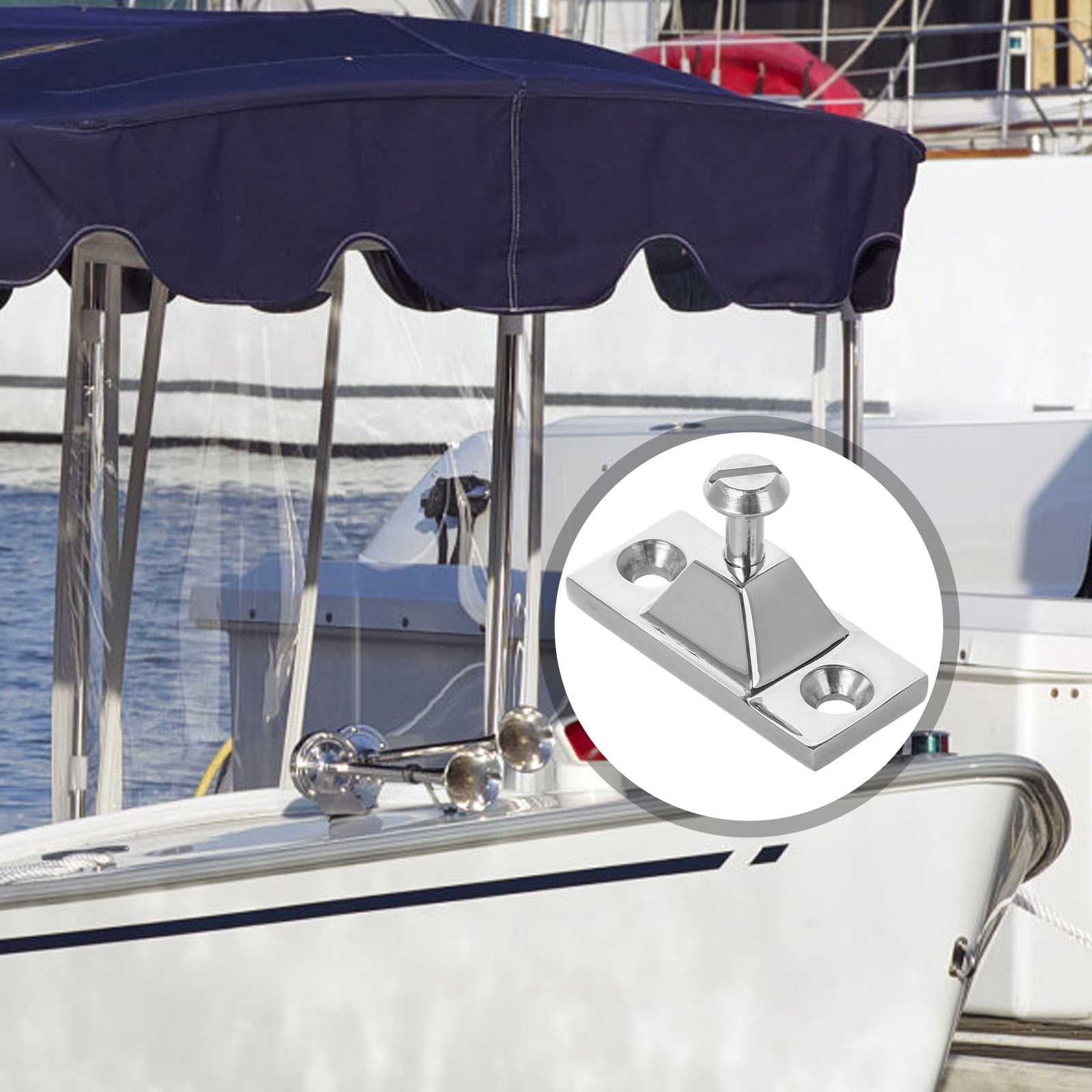 WHAMVOX Marine Hardware Fitting Boat Deck Hinge Mount Replacement Deck ...