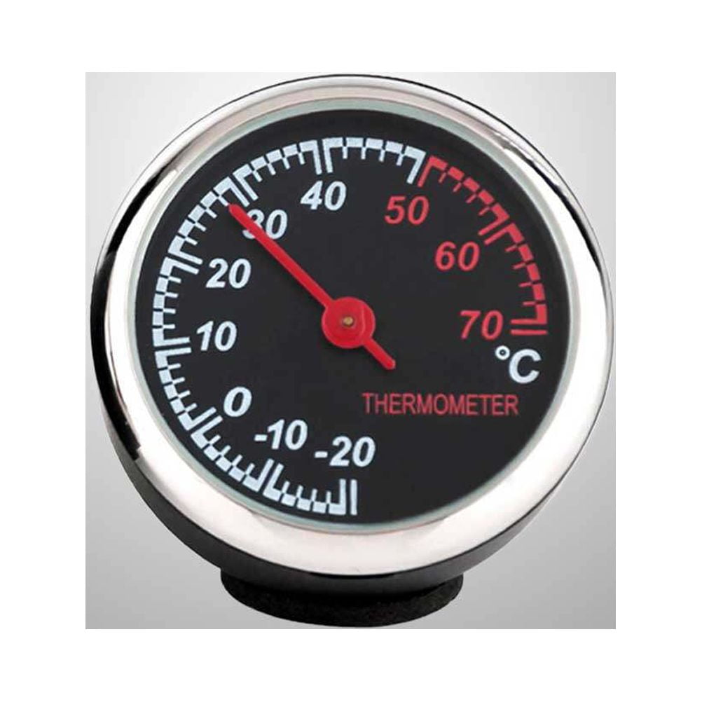 WHAMVOX Mechanical Thermometer Car Dashboard Decorations Clock Digital ...
