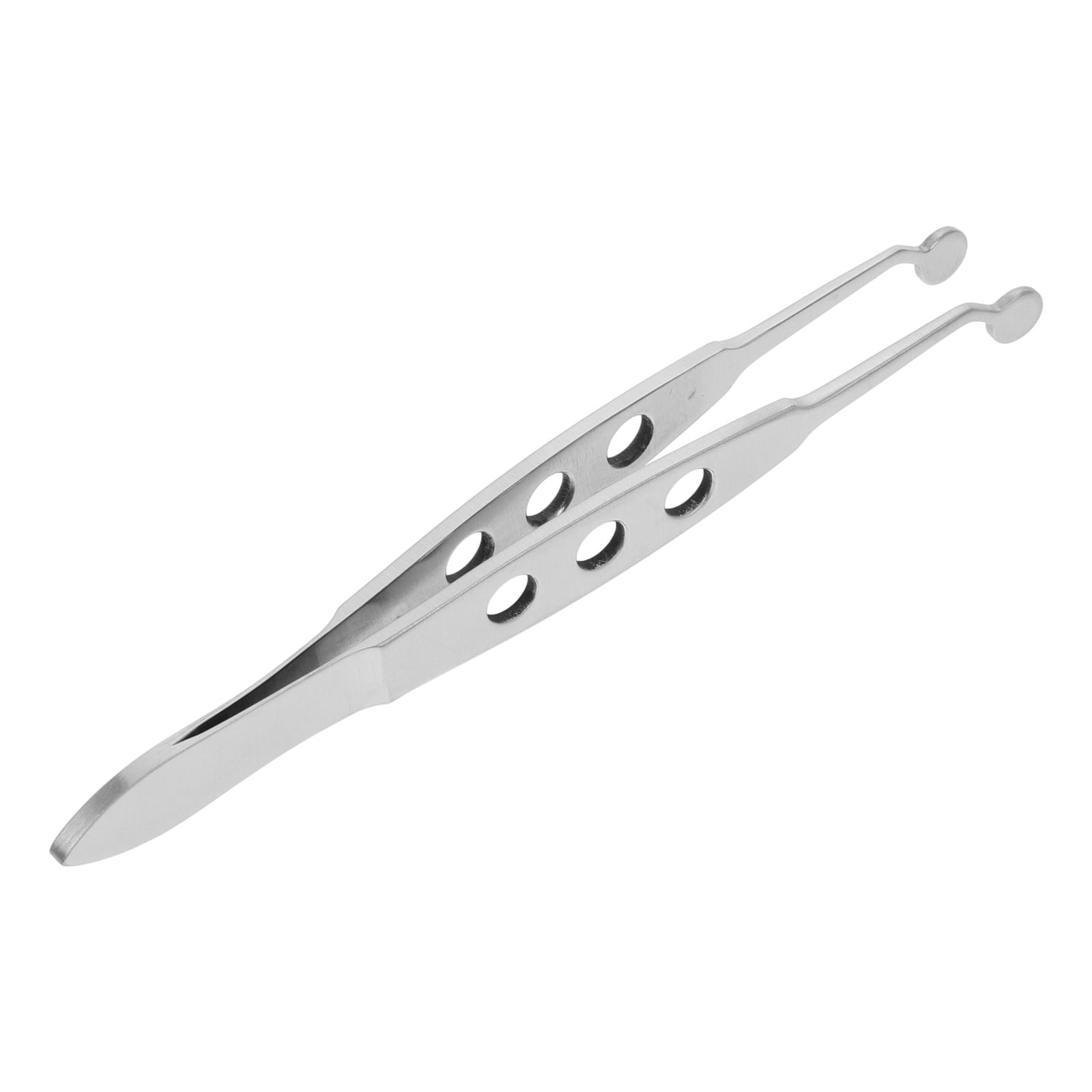 WHAMVOX Meibomian Gland Massage Forceps Eye Stye Remover Tweezer Round ...