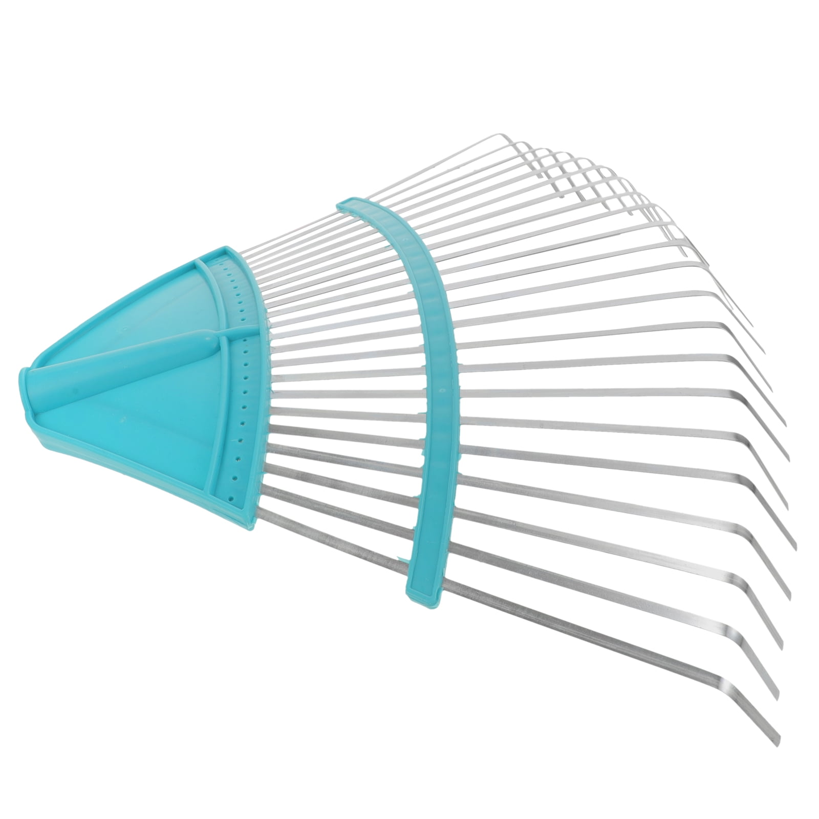 WHAMVOX Metal Gardening Shrub Rake Sanitation Leaf Rake Cleaning Leaf ...