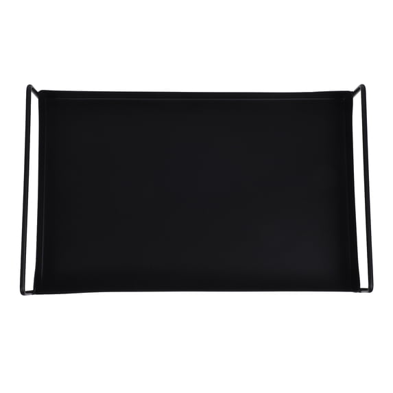WHAMVOX Metal Serving Tray Rectangular Food Fruit Snacks Serving Tray ...