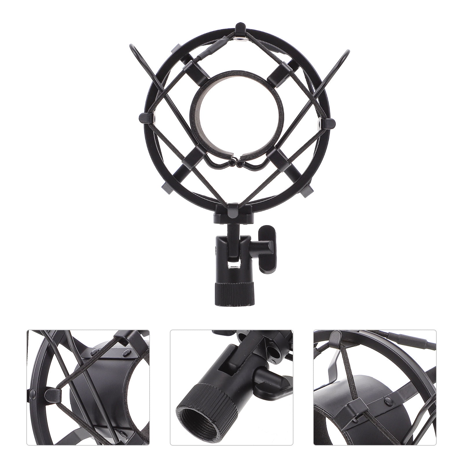 WHAMVOX Microphone Shock Mount Scissor Anti- Vibration Desktop Stand ...