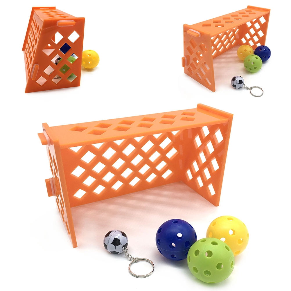 WHAMVOX Mini Football Field Parrot Training Toys Soccer Field Parrot ...