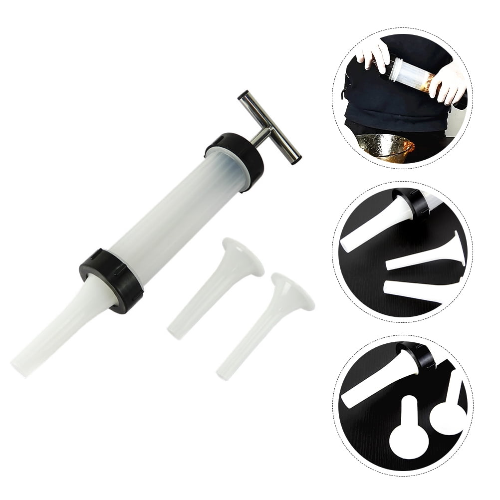 WHAMVOX Mini Sausage Making Funnel Filler Stuffer Filling Tubes Manual ...