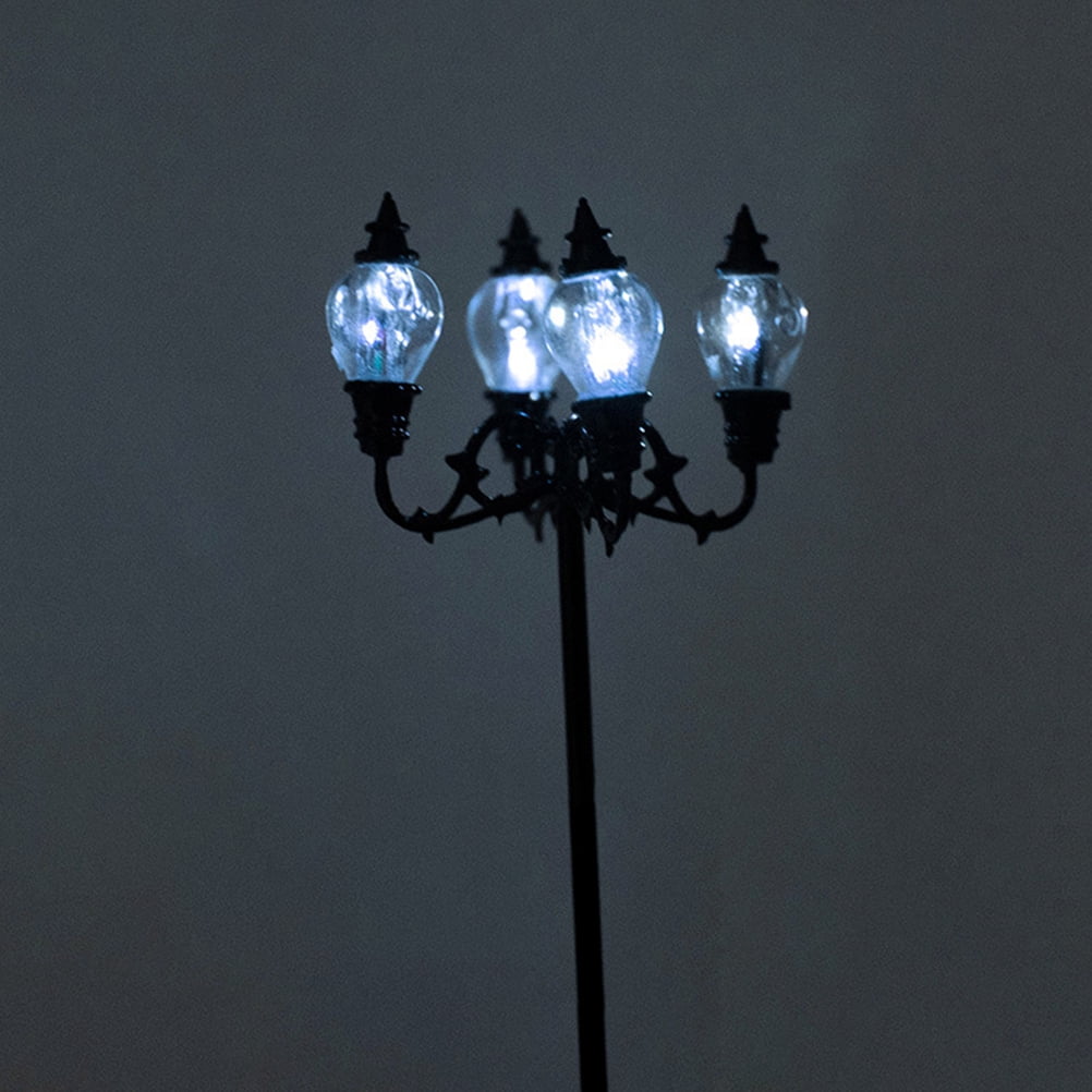 WHAMVOX Mini Street Light Decorative Model, 2 Pieces, Premium ABS and ...