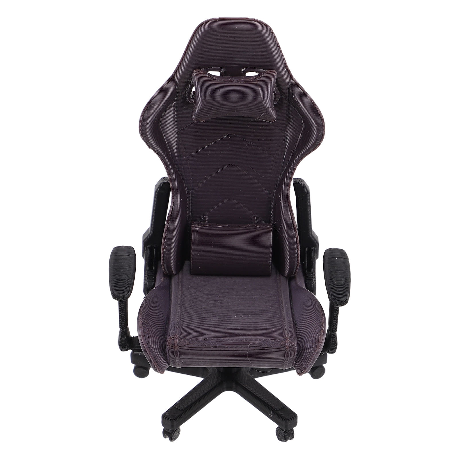 WHAMVOX Miniature Gaming Chair Dollhouse Furniture Tiny Computer Chair ...