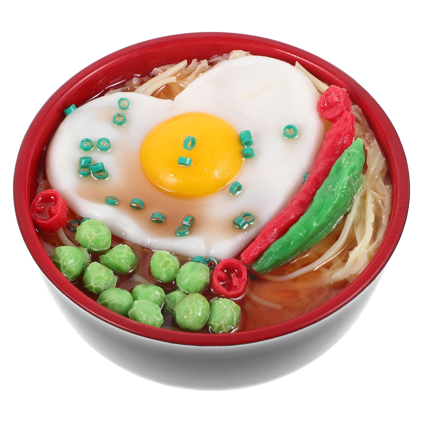 WHAMVOX Miniature Noodle Model PVC Food Prop for Decoration Tiny House ...