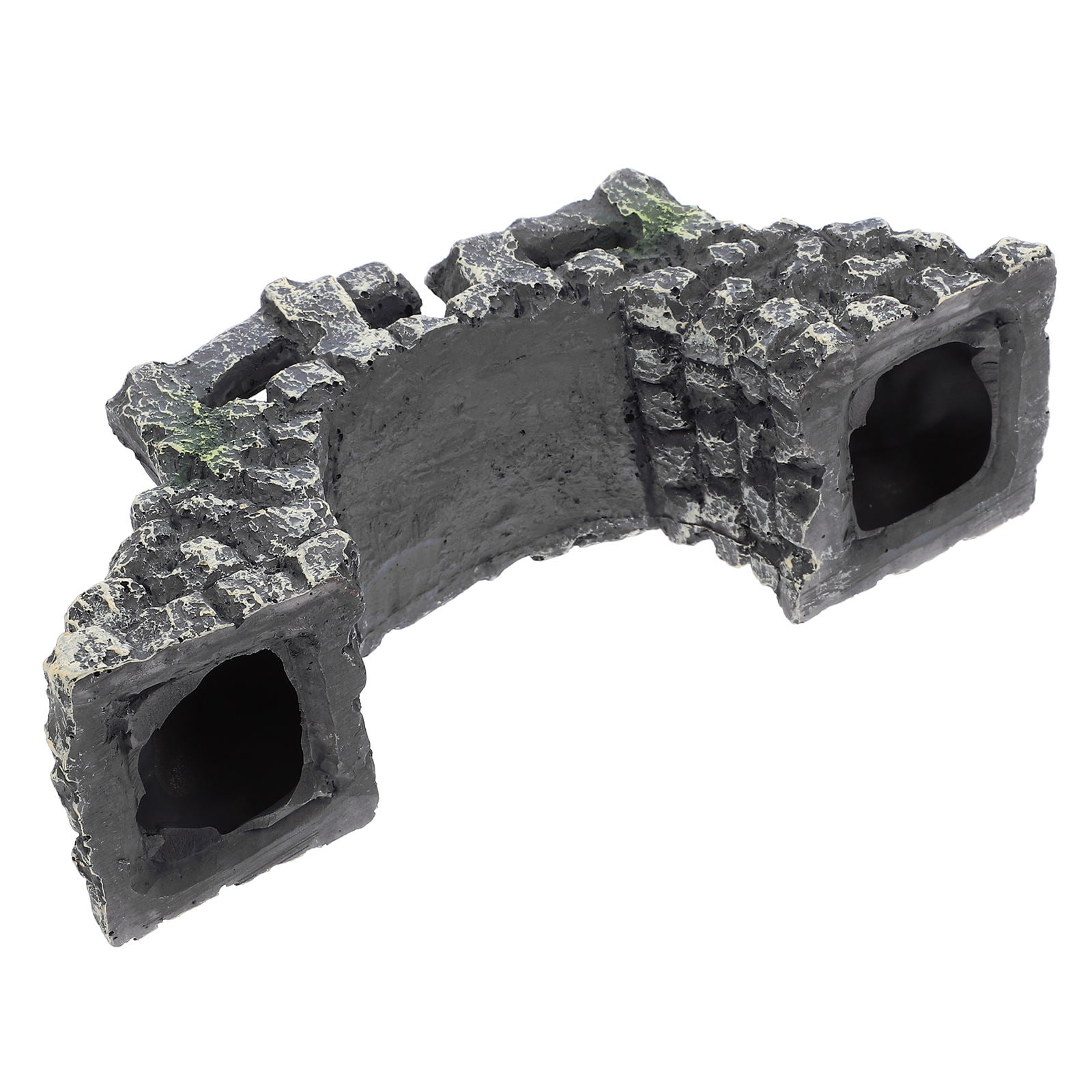 WHAMVOX Miniature Resin Bridge Model For Fish Tank And Aquarium Decor ...