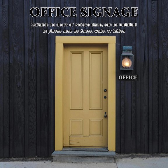 Office Door Sign