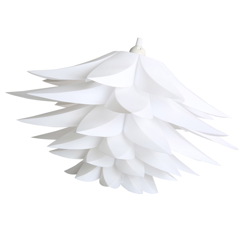 WHAMVOX Modern White Floral Pendant Shades Decor Lotus Lampshade Chandelier - Walmart.com