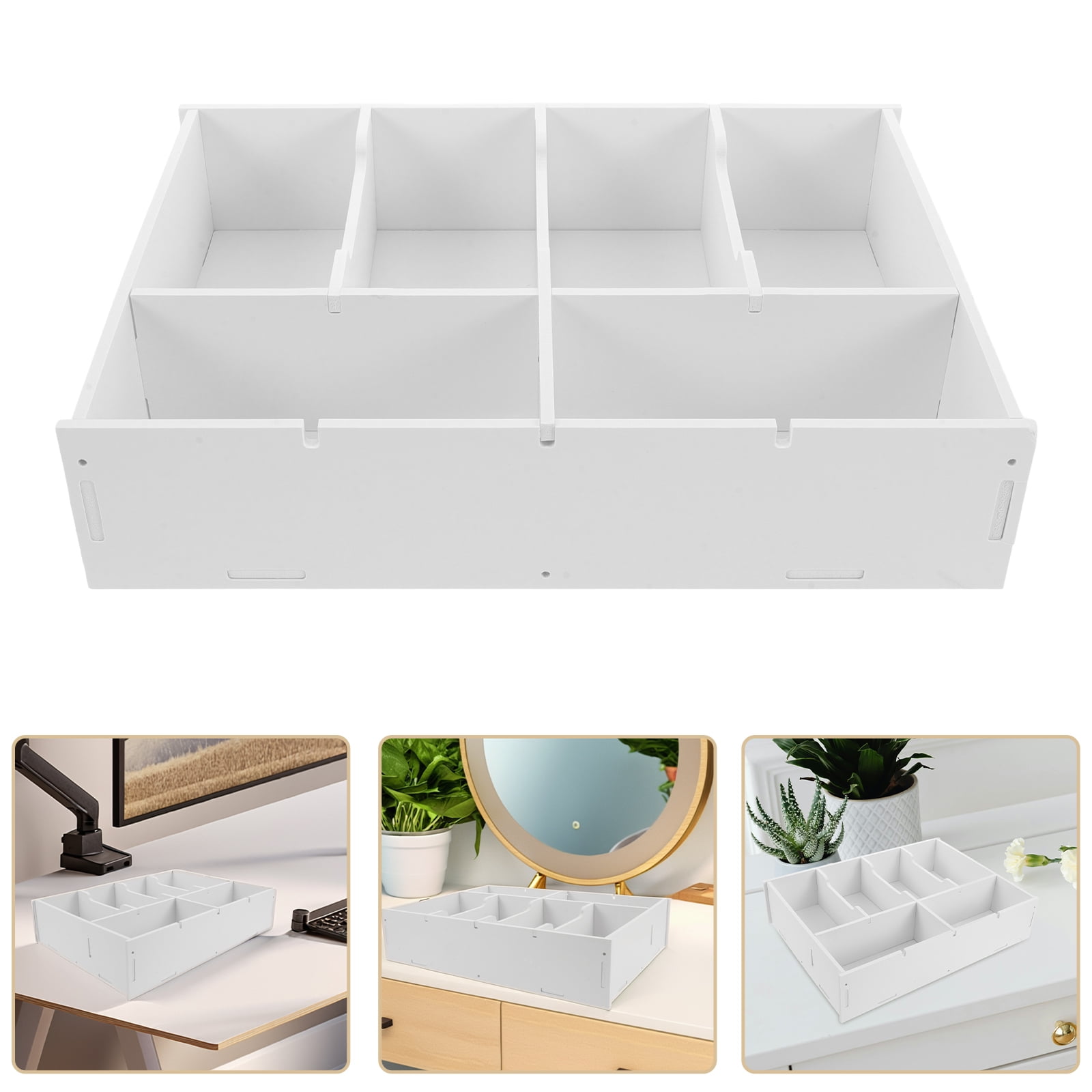 WHAMVOX Money Tray For Office Drawer Cash Organizer For Bills And Coins ...