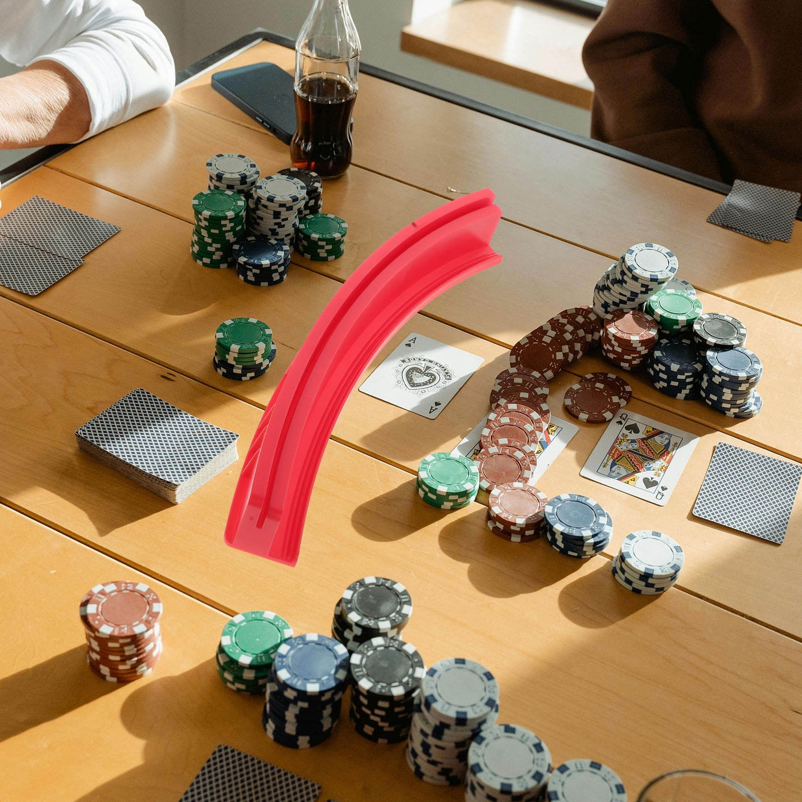 WHAMVOX Multi-Function Domino And Playing Card Holder Domino Rack ...