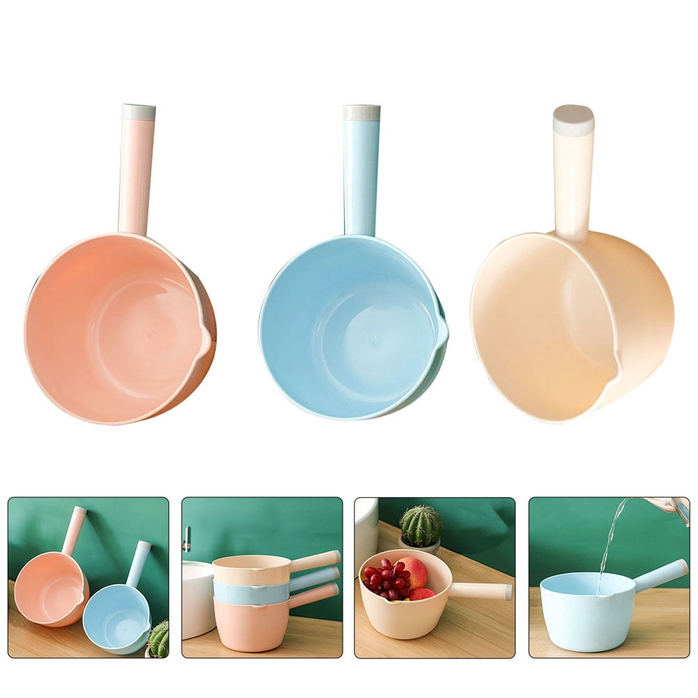 WHAMVOX Multipurpose Water Scoop with Long Handle for Kitchen Use Made ...