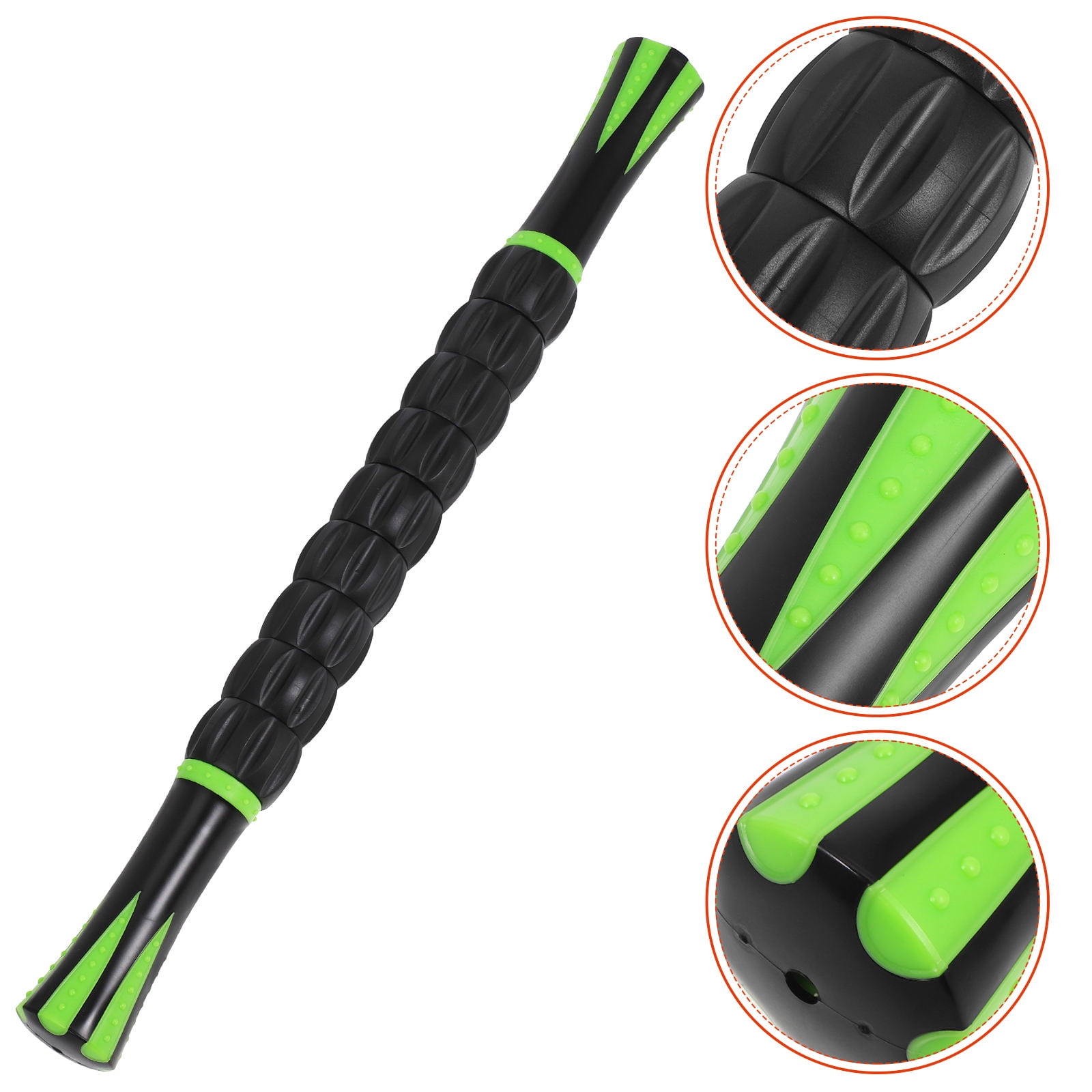 WHAMVOX Muscle Roller Manual Massage Roller Stick Leg Arms Back Calves ...