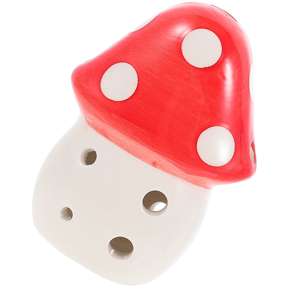 WHAMVOX Mushroom Ocarina Toy Ceramic Music Instrument 6-hole Ocarina ...