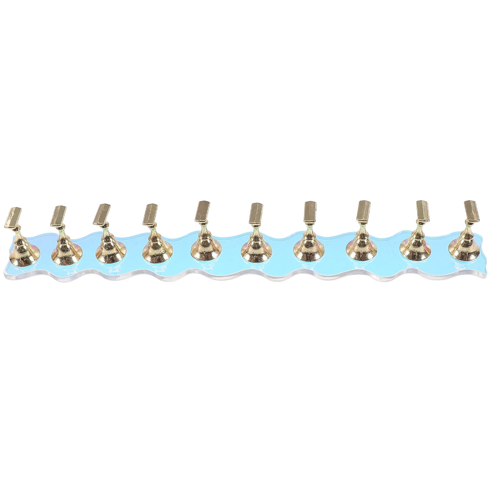 WHAMVOX Nail Practice Bracket Holder Tips Holders Press on Nails Stand ...