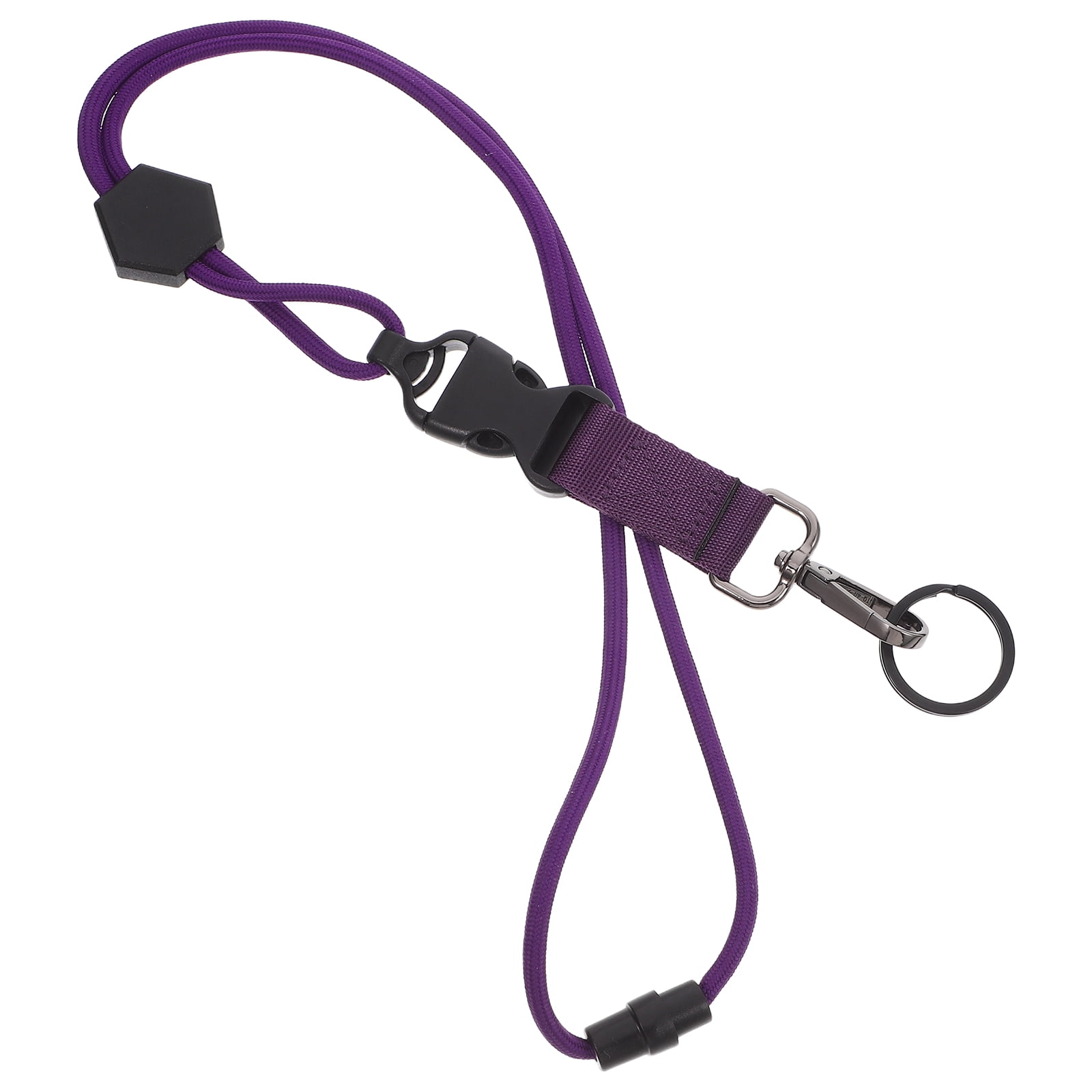 WHAMVOX Neck Certificate Lanyard Lanyards with Id Holder Office Purple ...