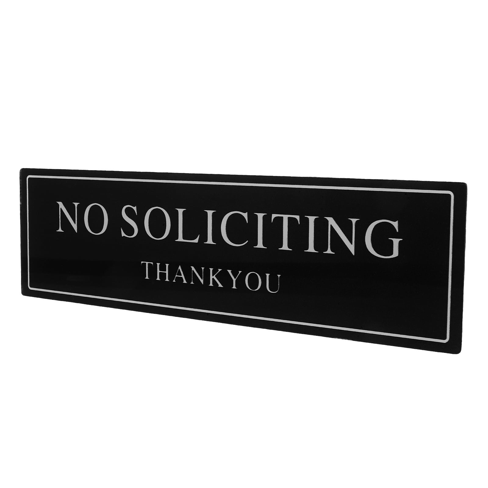 WHAMVOX No Soliciting Sign For Door No Soliciting Sign No Soliciting ...