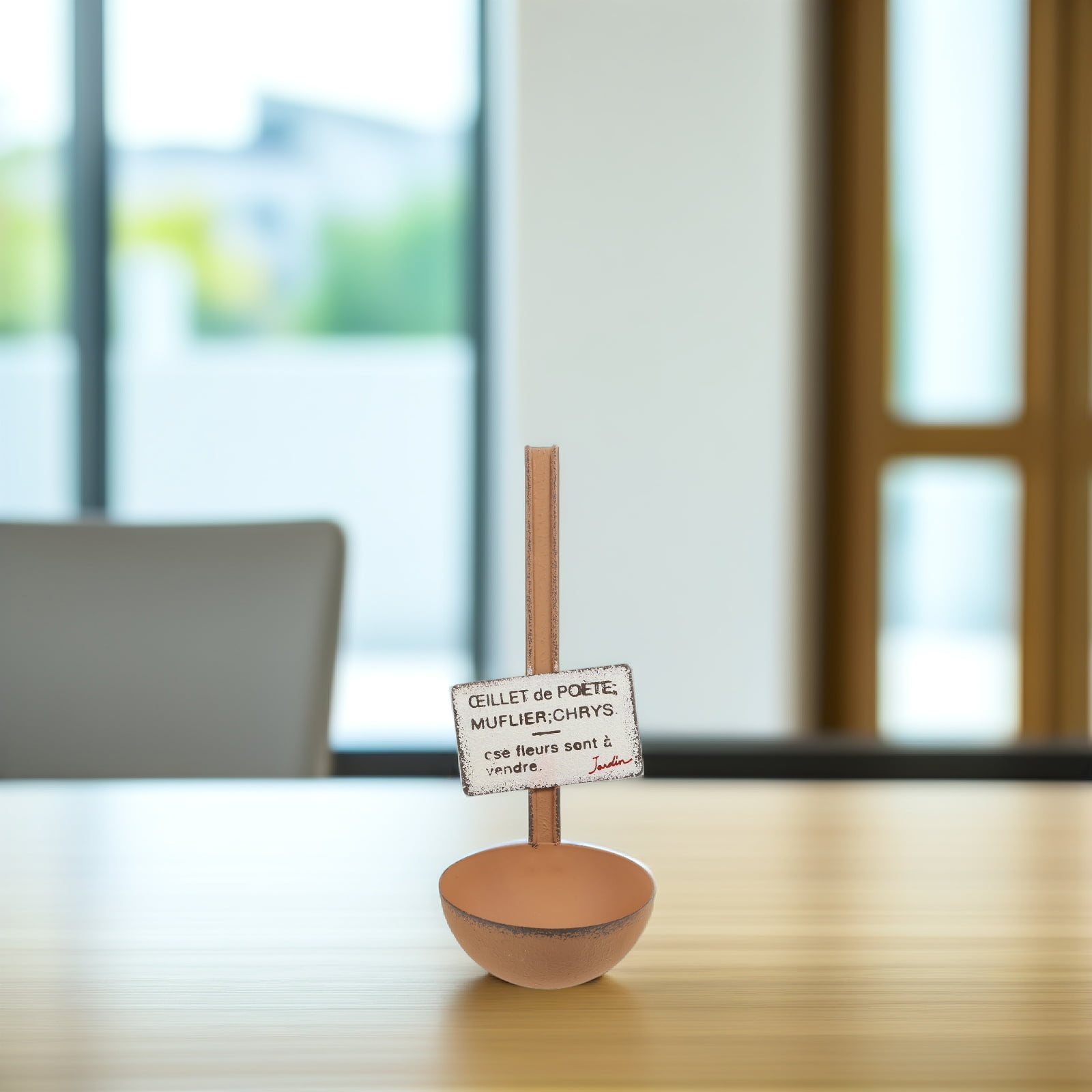 WHAMVOX Novelty Flower Pot Spoon Shaped Planter Cute Succulent Pot for ...