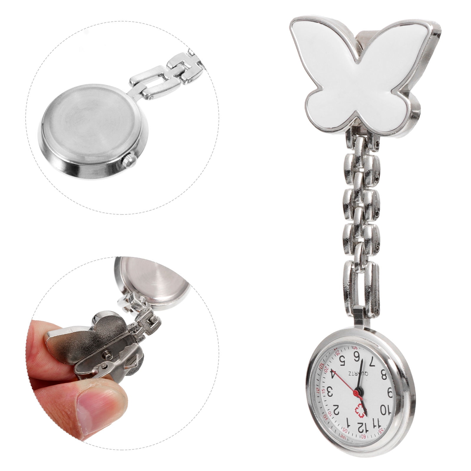 WHAMVOX Nurse Watch with ClipOn Design for Accurate Timing and Durable ...