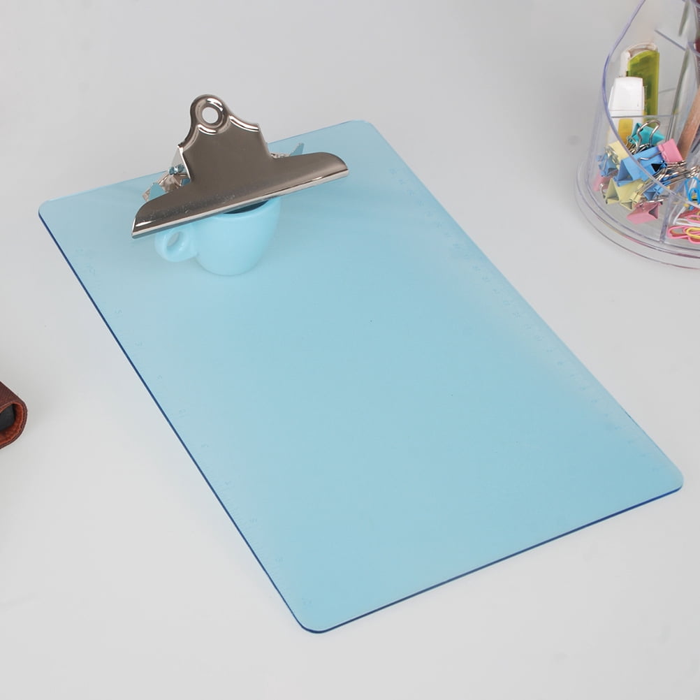 WHAMVOX Office Supplies Clip Boards with Storage Student Use Work Blue ...