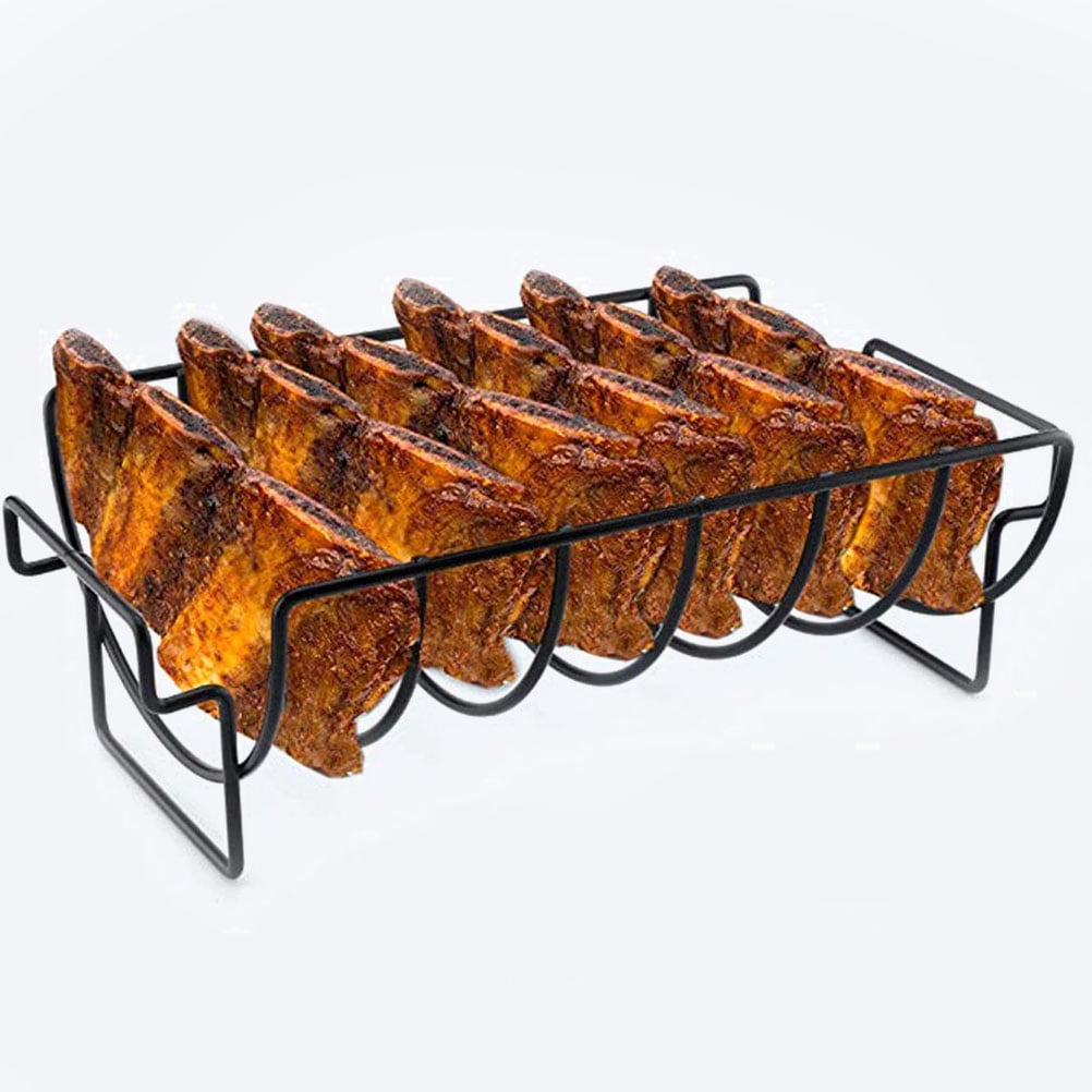 HOOWIFFY Barbecue Stand Barbecue Rack Iron Men Picnic 1Set - Walmart.com