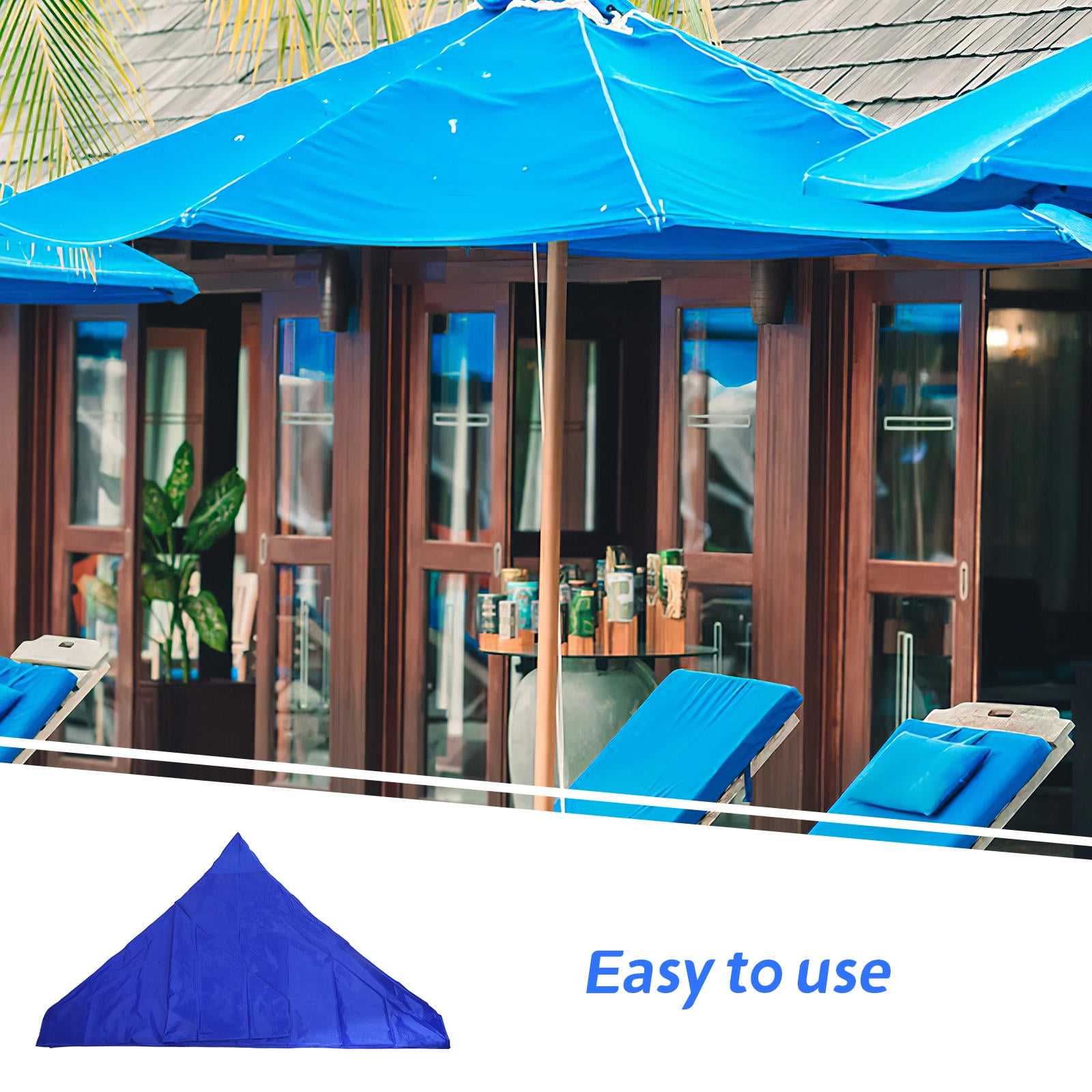 WHAMVOX Outdoor Tent Top Cover for Sun and Rain Protection Oxford Cloth outdoor canopy top cover ...