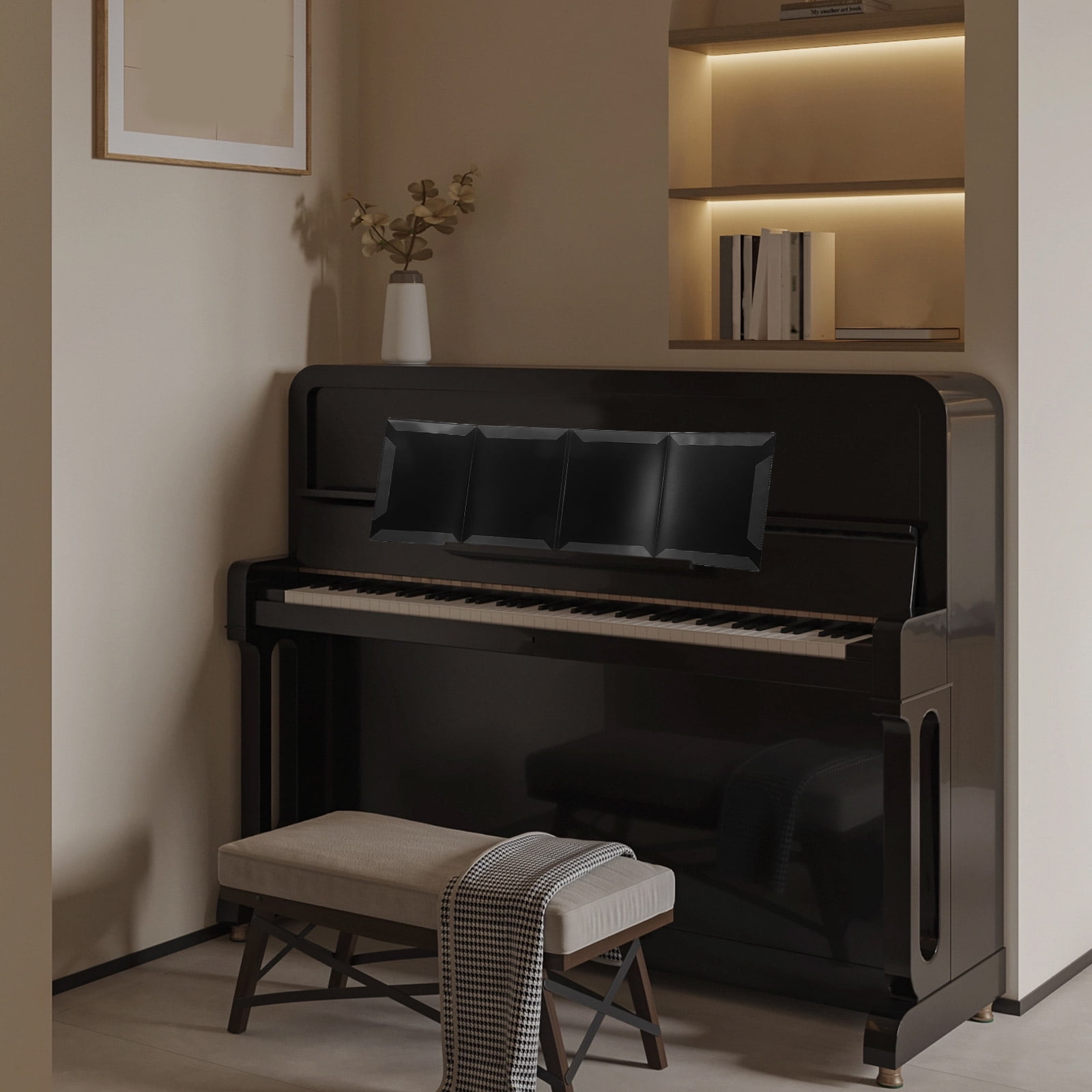 WHAMVOX PVC 4 Pages Expand Sheet Music Folder for Piano Sheet Music ...