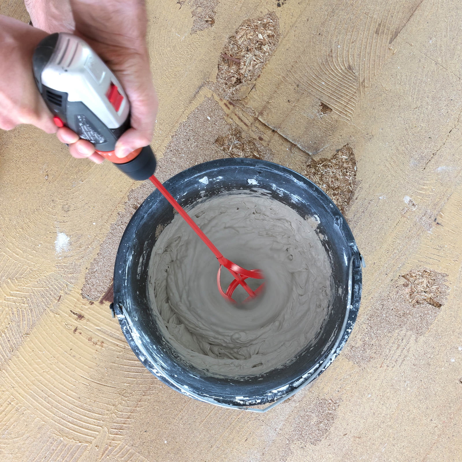 WHAMVOX Paint Mixer Drill Bit Paint Mixing Rod Paint Mixer Rod ...