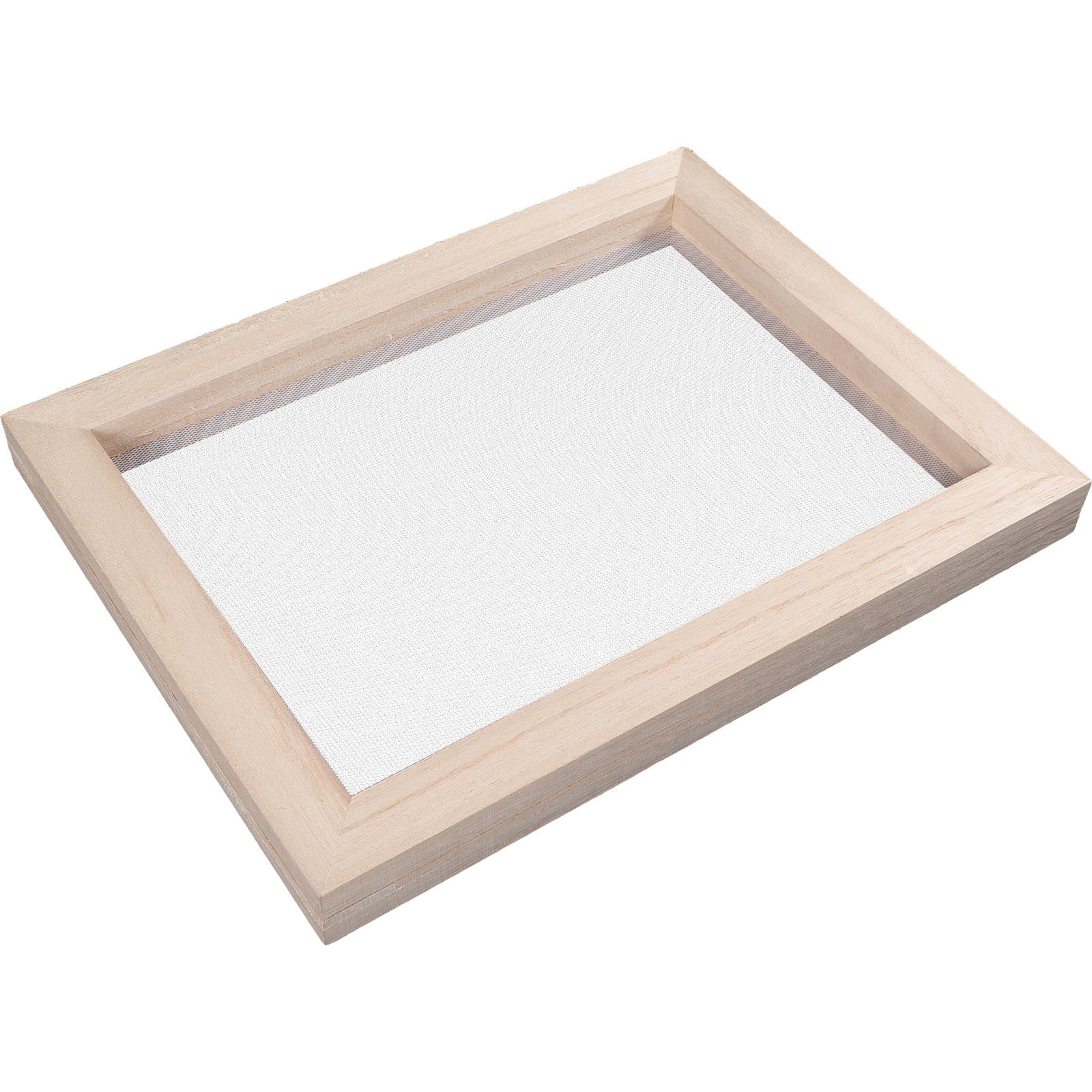 WHAMVOX Paper Handicraft Mold Wood Paper Making Screen Paper DIY Frame ...