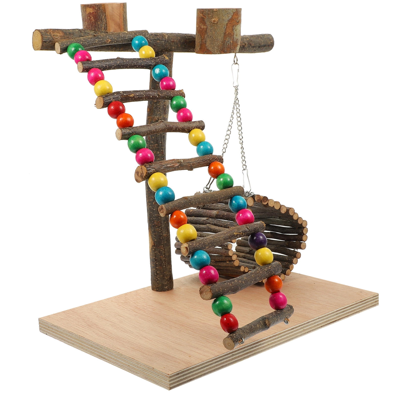 WHAMVOX Parrot Bird Playground with Synthetic Material for Pet Use ...