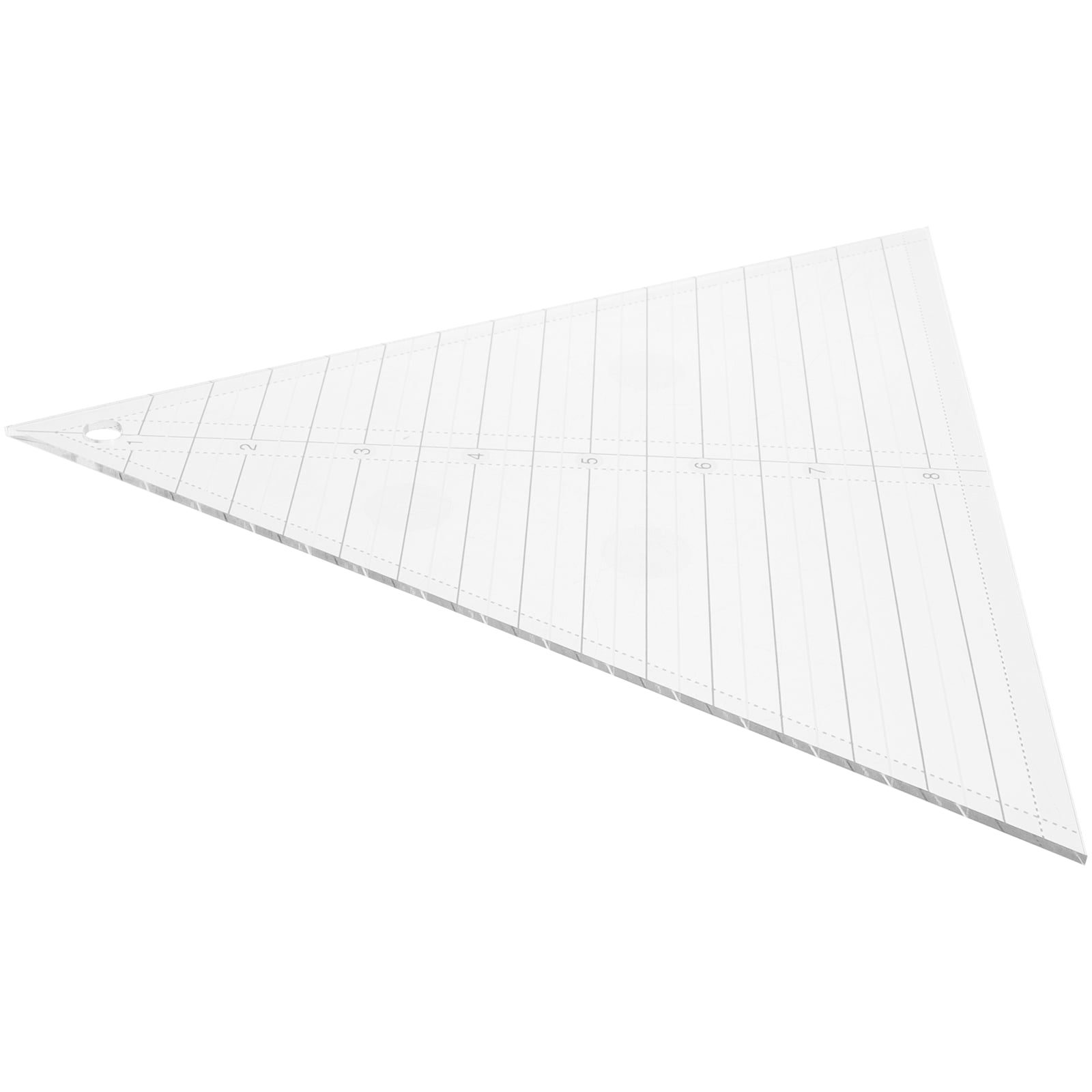 WHAMVOX Patchwork Quilting Ruler with Cutting Template Triangle Sewing ...