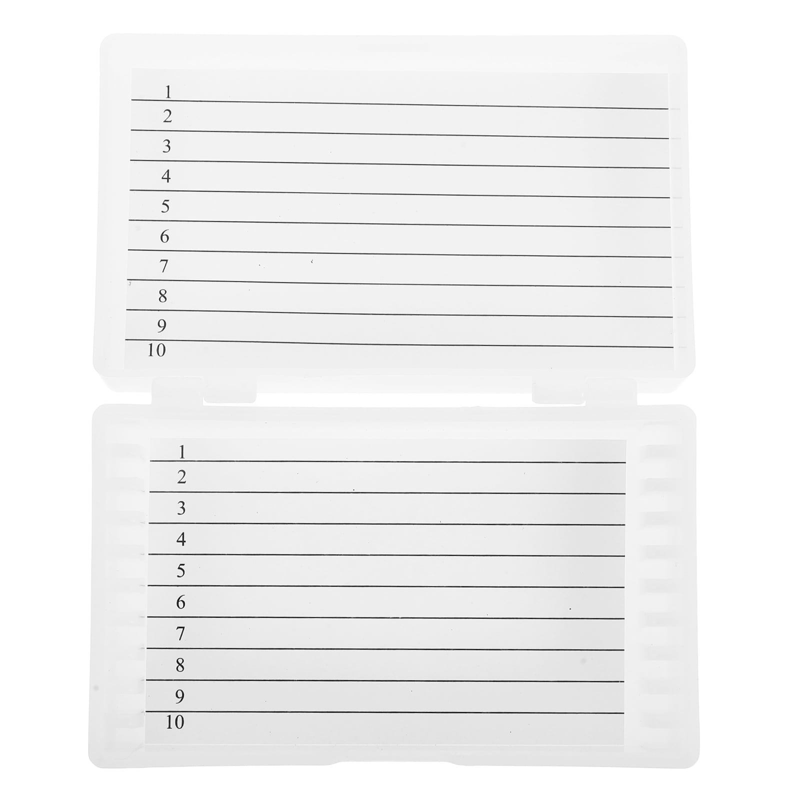 FESTFENDS Microscope Slide Holder Microscope White Plastic 1Pack For ...