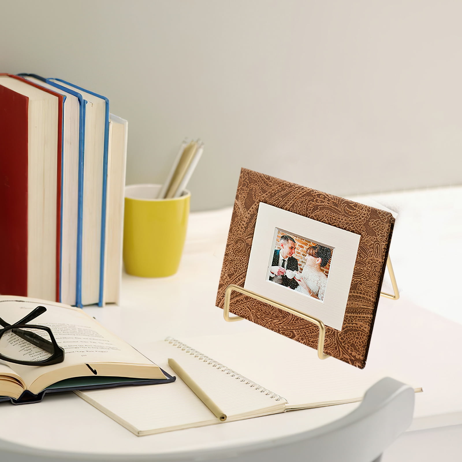 WHAMVOX Picture Frame Back Stand For Crafts Photos And Medals Iron ...